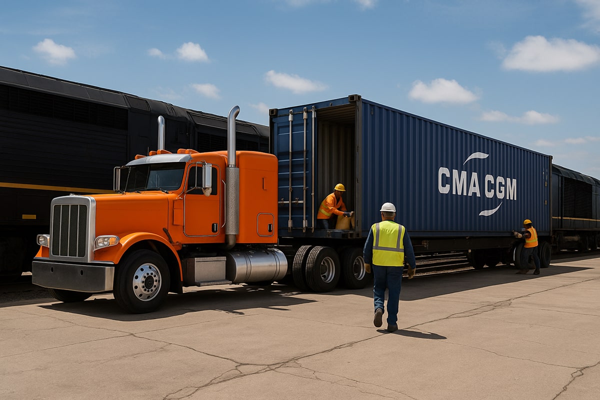 Cross-Docking vs Transloading: Rail-to-Truck Transfer in Texas
